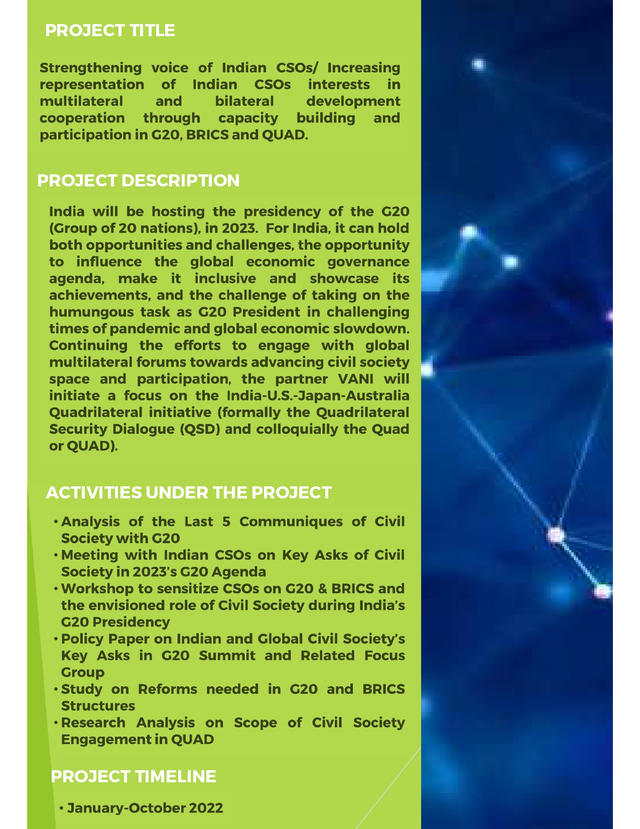 Welcome to Vani India